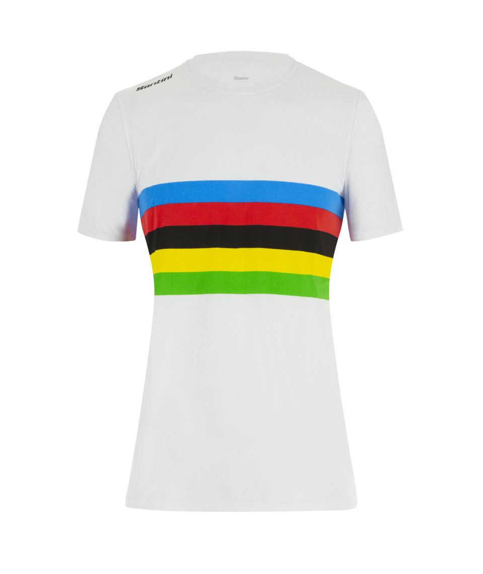UCI WORLD CHAMPION - RAINBOW STRIPES WOMEN'S T-SHIRT